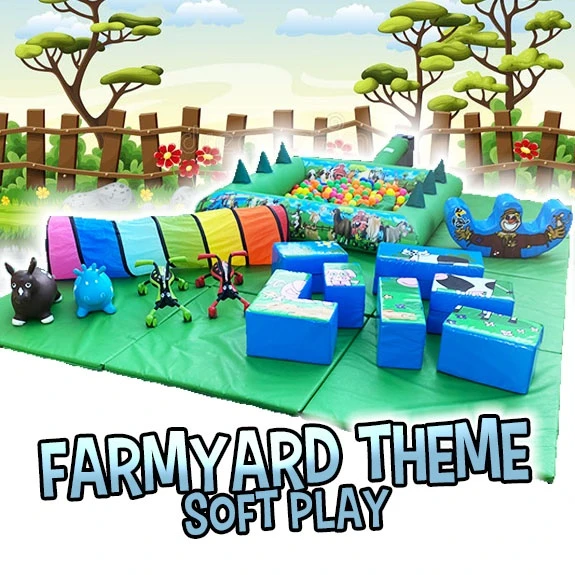 Farmyard Soft Play Package - Ashbourne Bouncy Castles