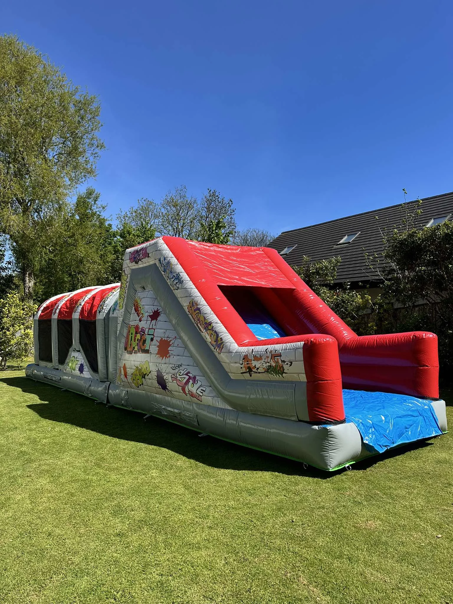 Graffiti Obstacle Course Weekend Hire Dublin And Wicklow - Kids Parties ...
