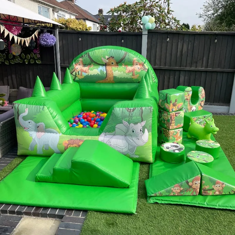 Jungle Soft Play Set - Bounce Happy Entertainment