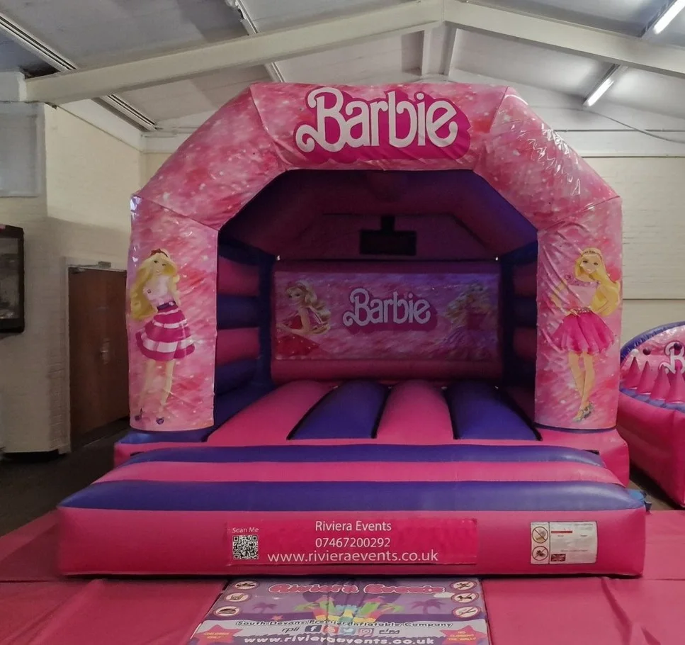 Barbie Bouncy Castle - Riviera Events