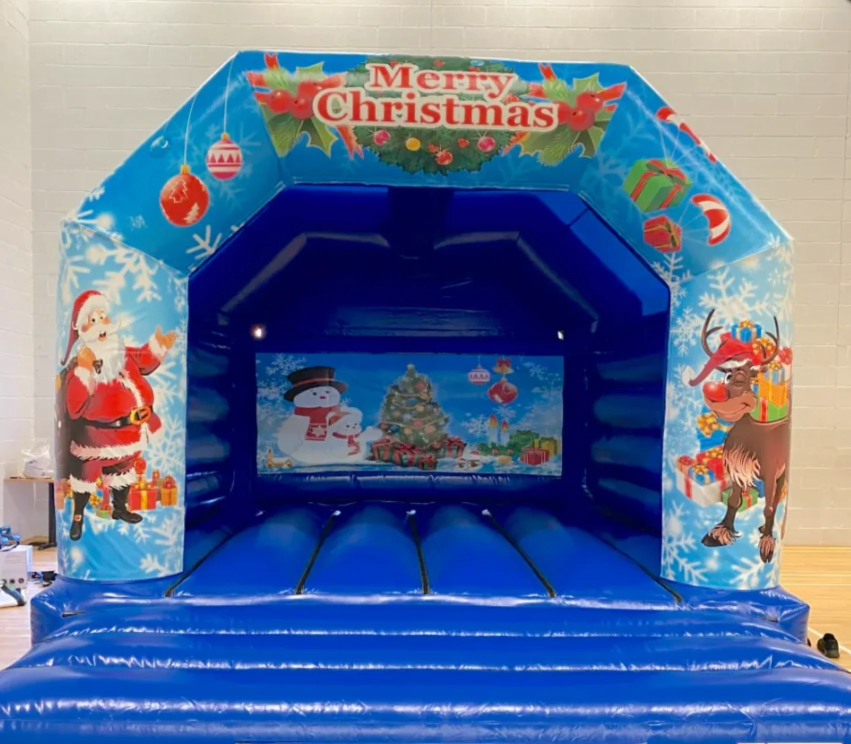 Father Christmas Bouncy Castle Liverpool Wirral St Helens And Widnes ...