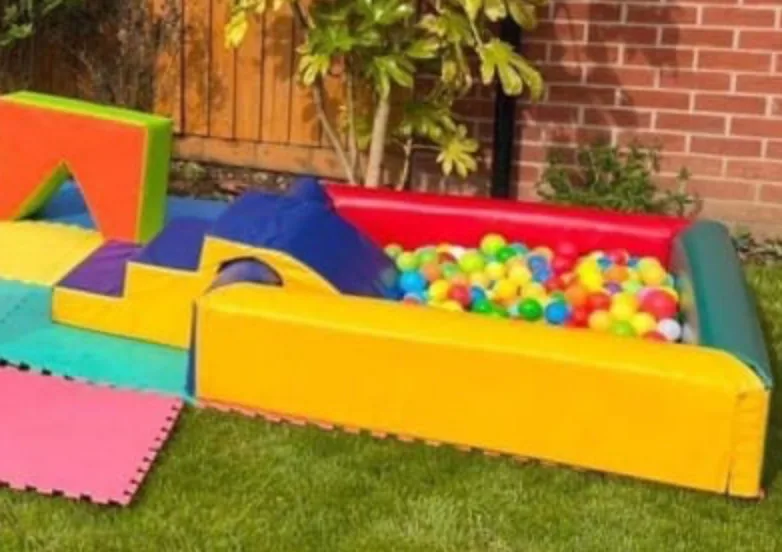 Ball Pit With Slide - Tiger Tots Bouncy Castles & Soft Play