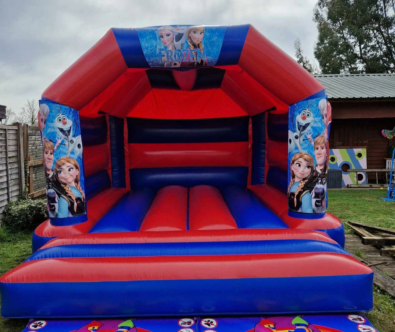 Frozen Theme Bouncy Castle Hire Diss - VRP Castles