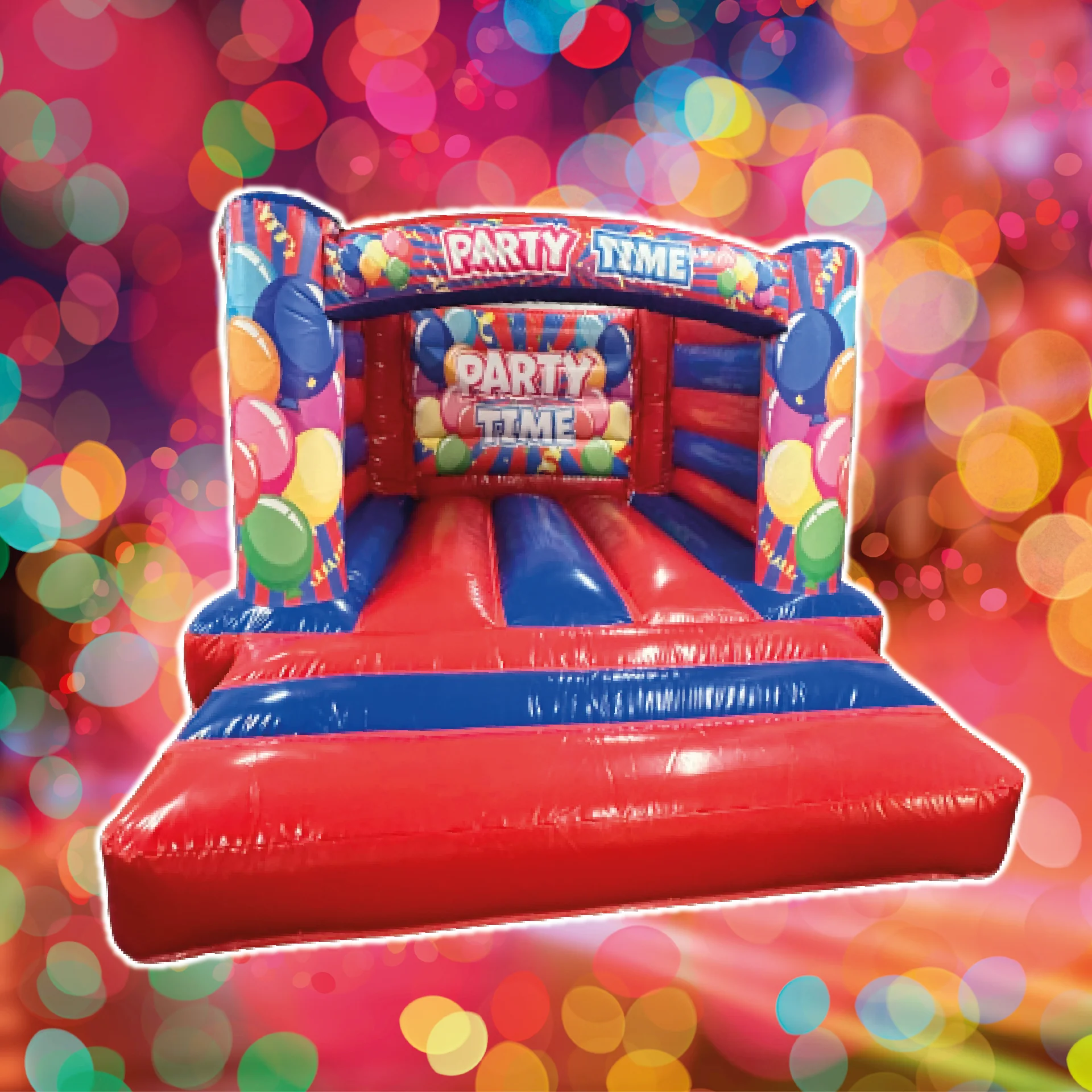 11 X 15 Party Time H Frame - Lets Go Bounce