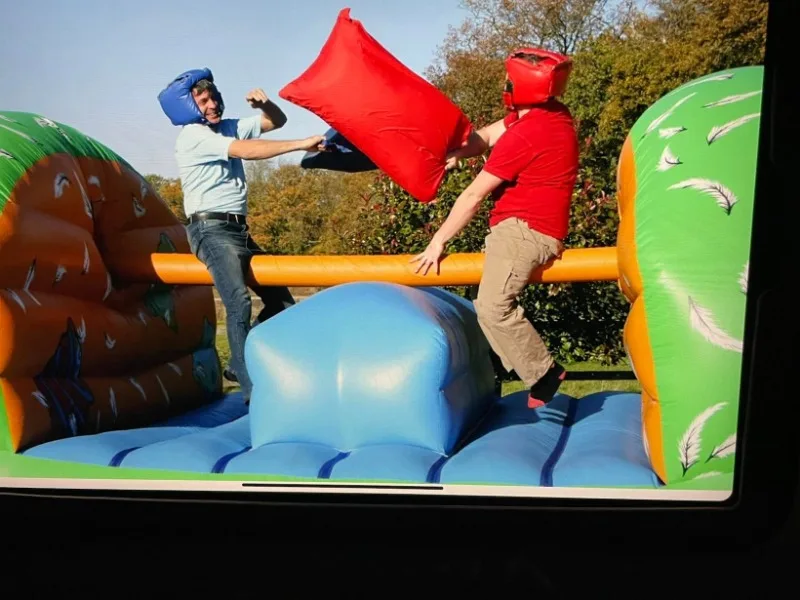 Pillow Bash-12x12 - 7s To Adults - Inflatable Fairs | Bouncy Castle ...