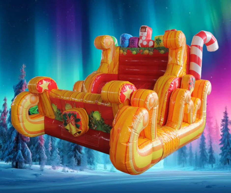 Inflatable Santa Sleigh Photo Prop Hire In Hull - Fun 4 All ...