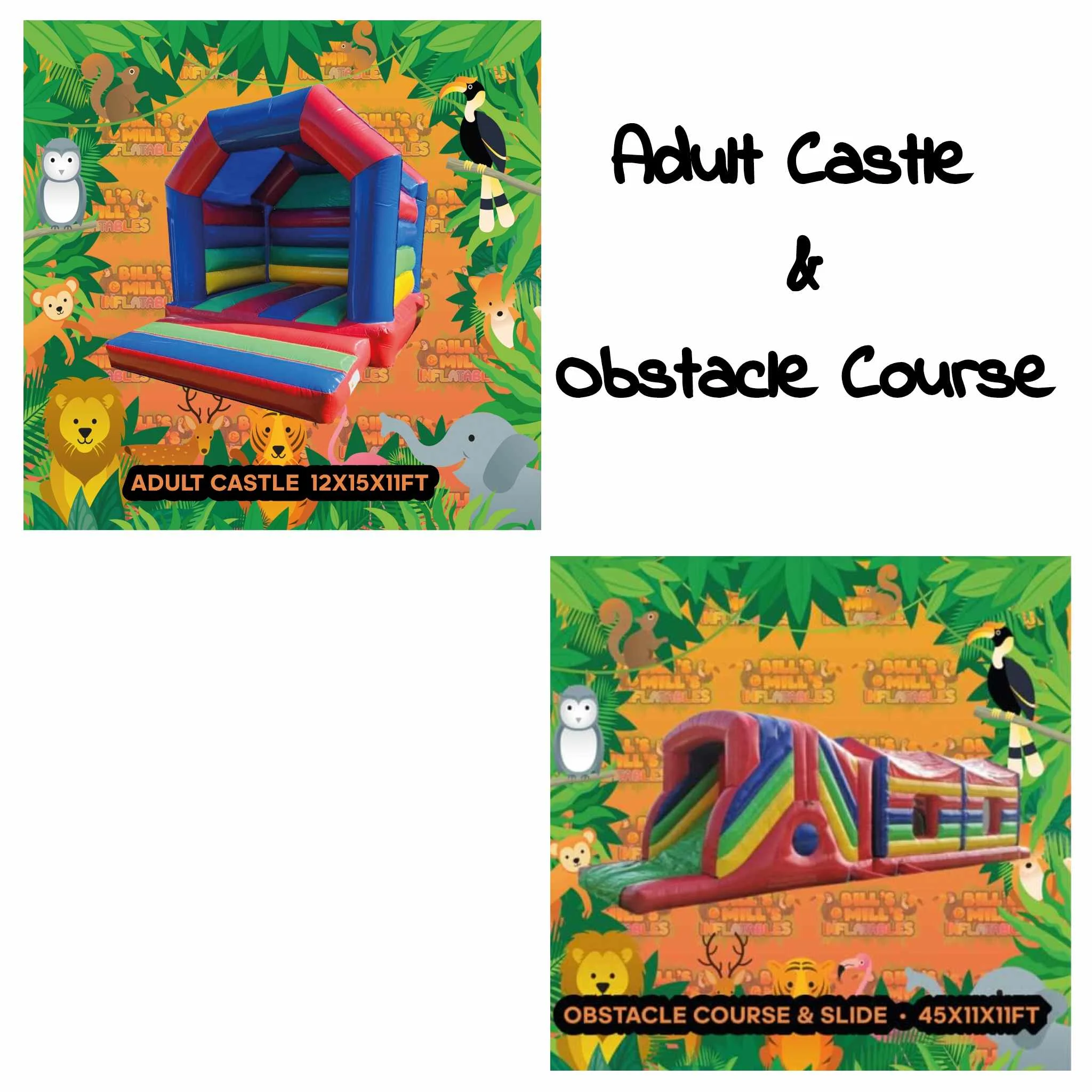 Obstacle Course And Adult Castle, Bringing Joy To Kings Lynn - Bills ...