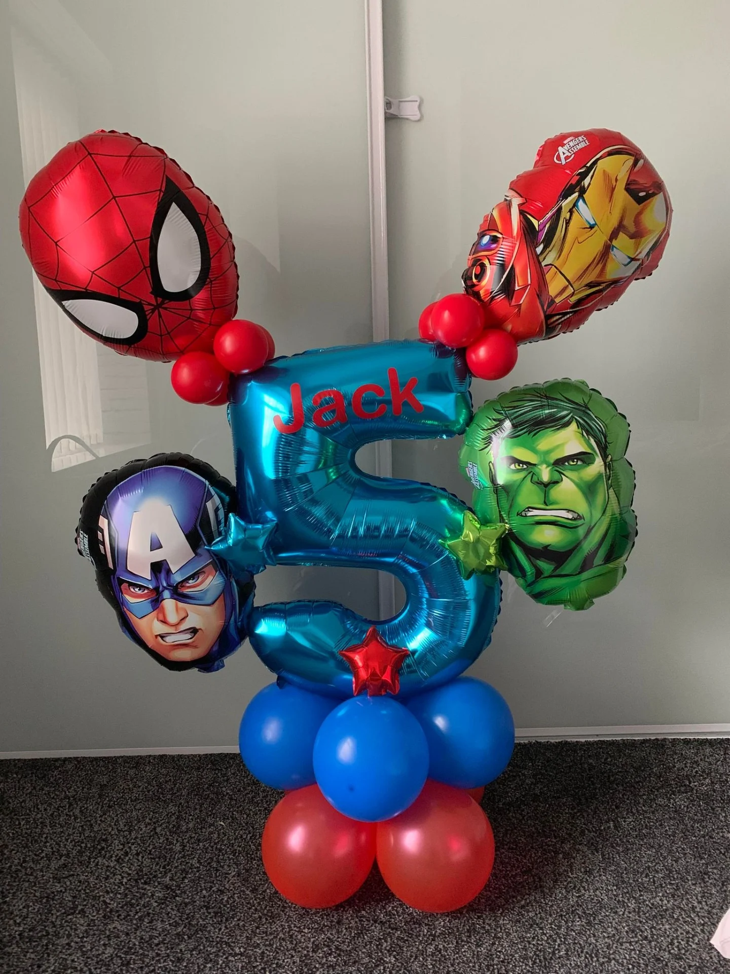 Superhero Balloons - Kids Kingdom Cearphilly