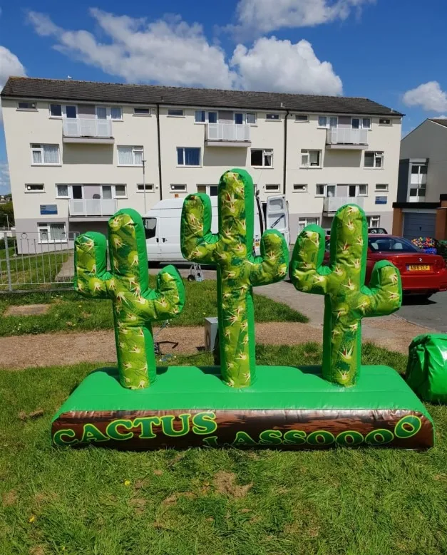 Hoopla Cactus Inflatable For Hire In Plymouth, Plympton, Plymstock ...