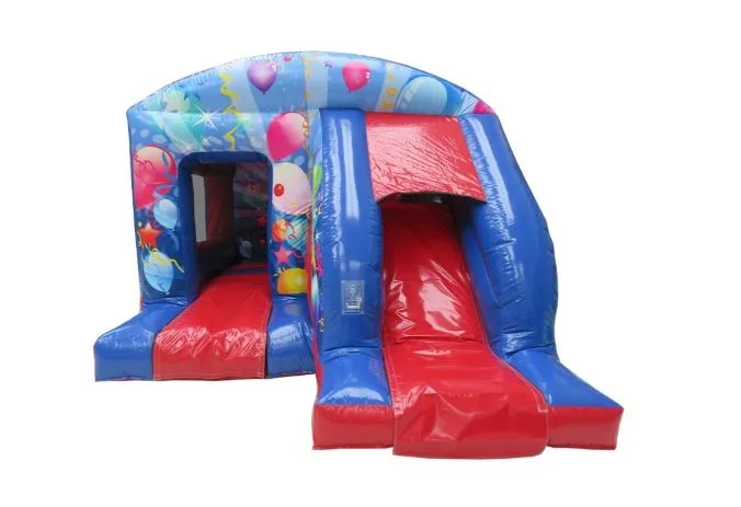 Party Themed Red And Blue Box Jump And Slide In Magherafelt, Cookstown ...