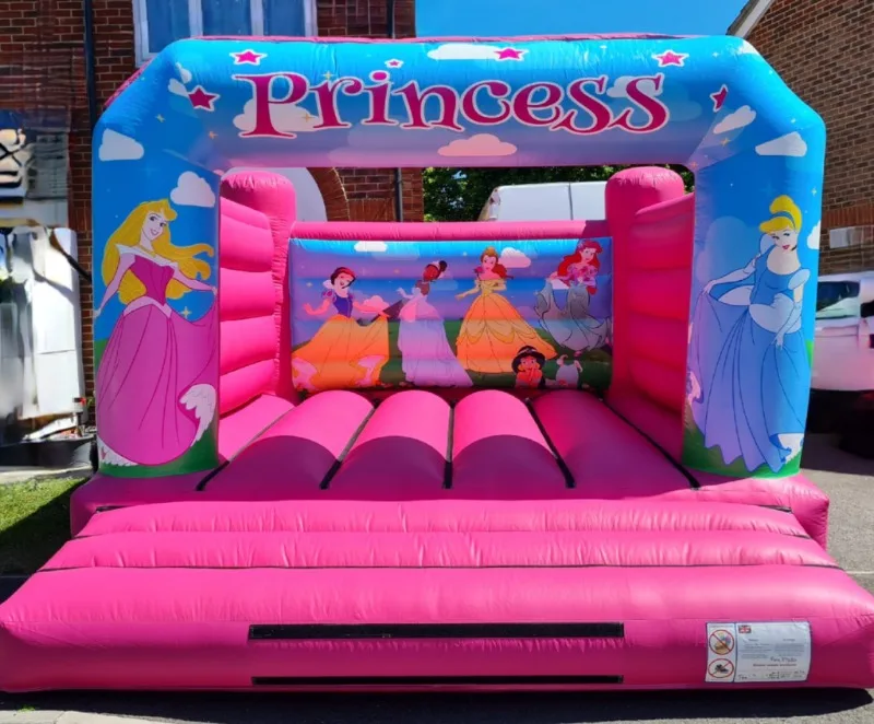 Princess Theme Bouncy Castle, Princess Castles, Ball Pools Alfies ...