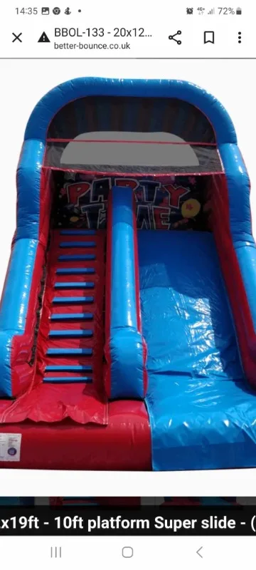 10ft Platform Slide Party Theme For Hire In Hereford, Herefordshire ...