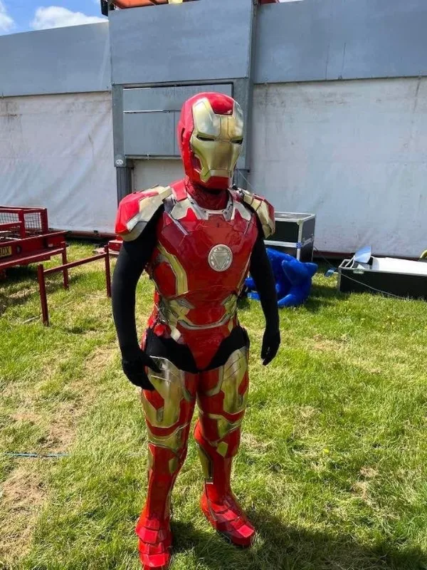 Ironman Mascot Hire - Inflatable & Mascot Hire in Bradford, Leeds ...