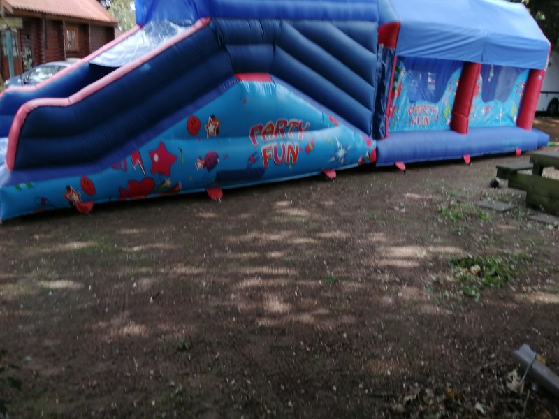 44ft Party Fun Obstacle Course - Party Time Grimsby