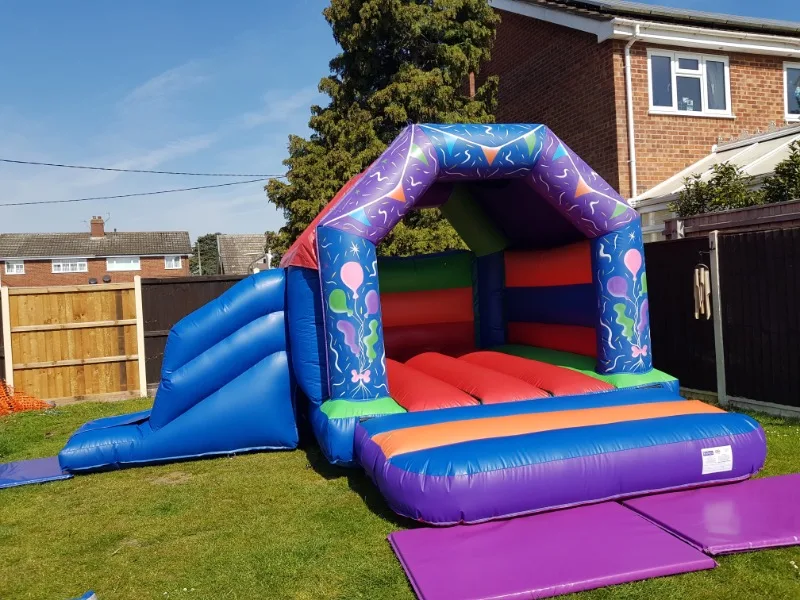 Balloons Combi Castle - Big Kids Bounce