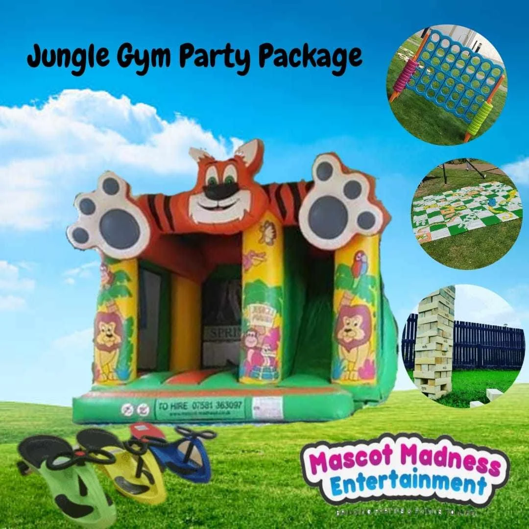 Jungle Gym Party Package - Mascot Madness Entertainment