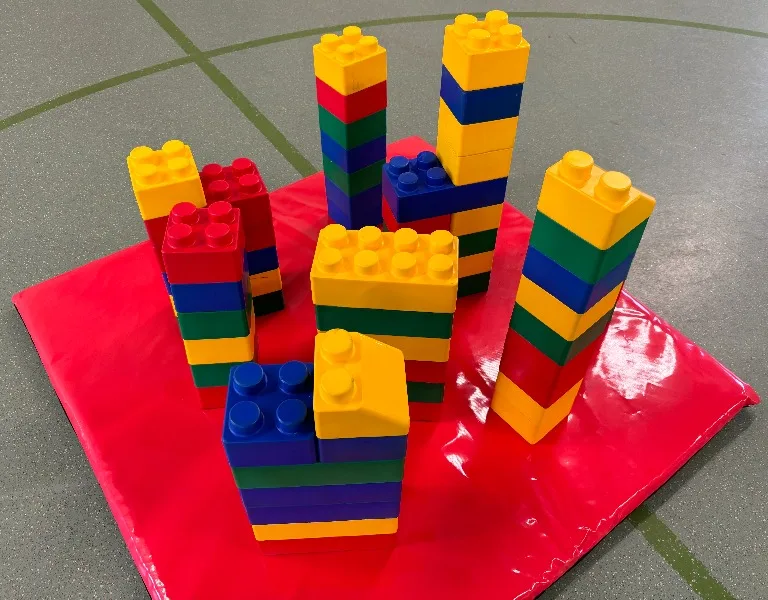 Giant Lego Blocks To Hire Surrey Jaimies Castles, Bouncy Castle & soft ...