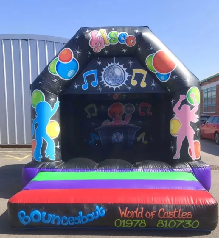 Disco Castle - Bounce About Castle Hire, Wrexham, Chester, Ellesmere ...
