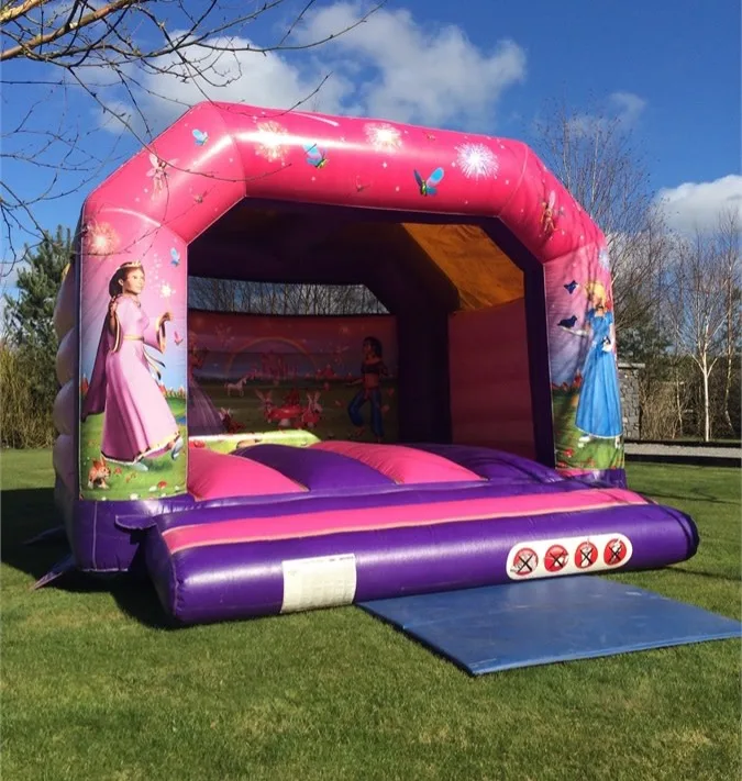 12ft X 12ft Princess Bouncy Castle - Bouncy Castles Cork
