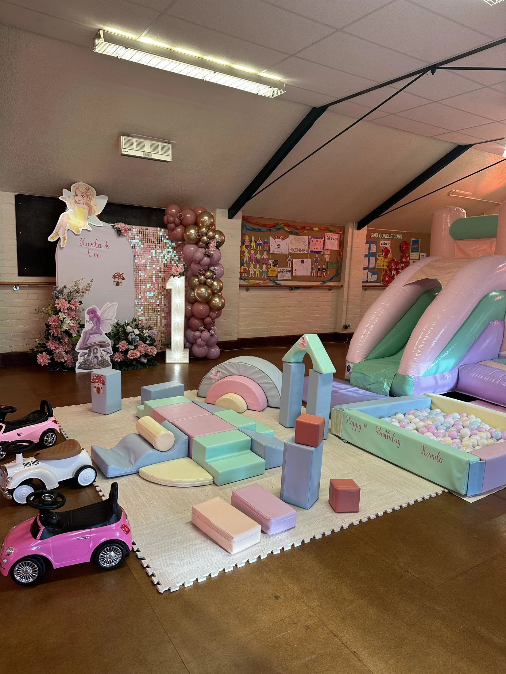 Package 3 - Bouncy Castle Soft Play Themed Party Decor - Little ...