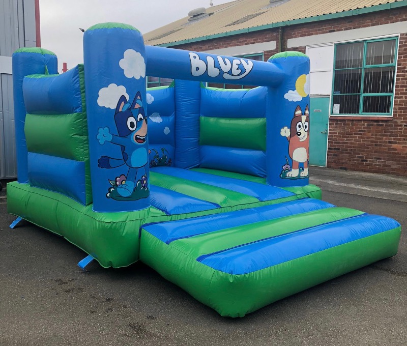 Bluey - Bouncy Castle and hot tub hire, based in Gwynedd, Wales