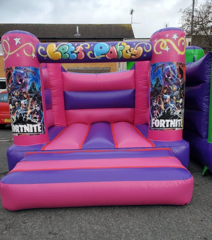 Fortnite Theme Bouncy Castle - Tiny Tots Inflatables