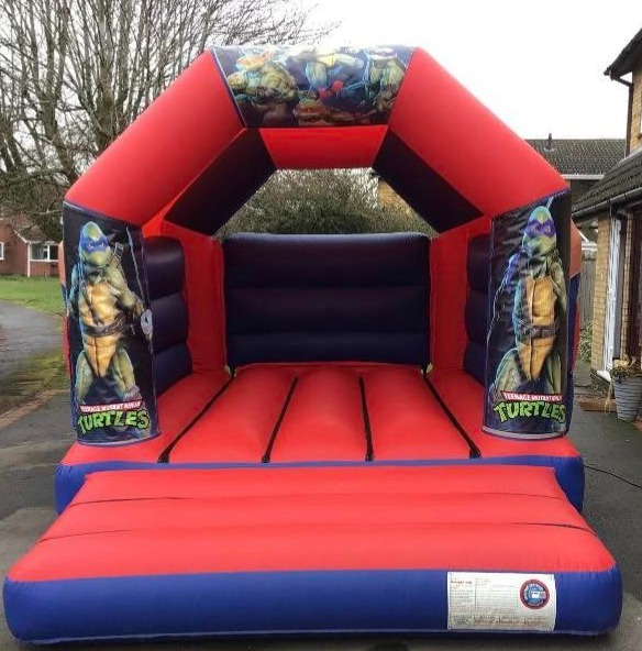 11 X 15ft Ninja Turtle - Leicester Bouncy Castle Hire | Broughton ...