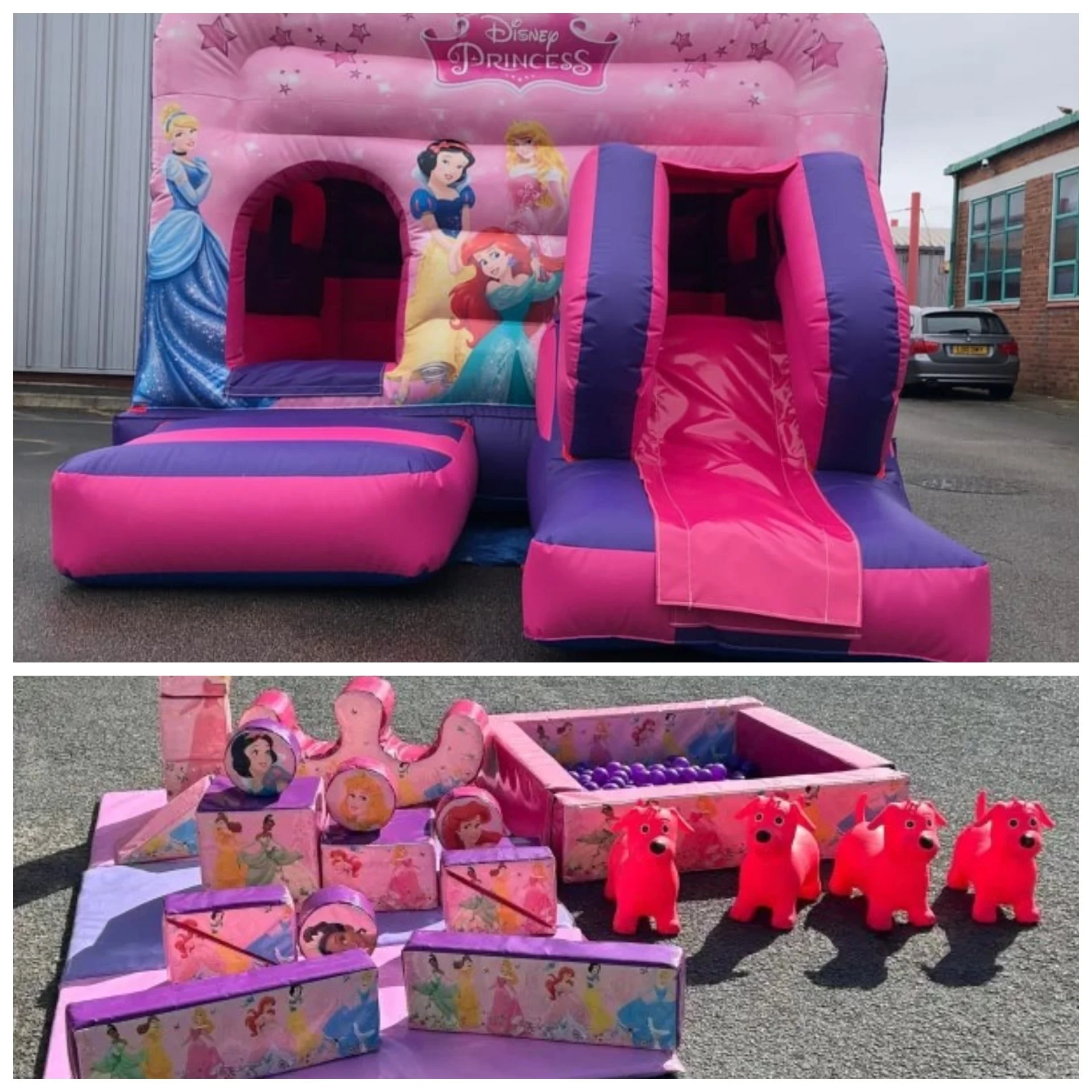 Princess Deluxe Package - Tiny Tots Inflatables