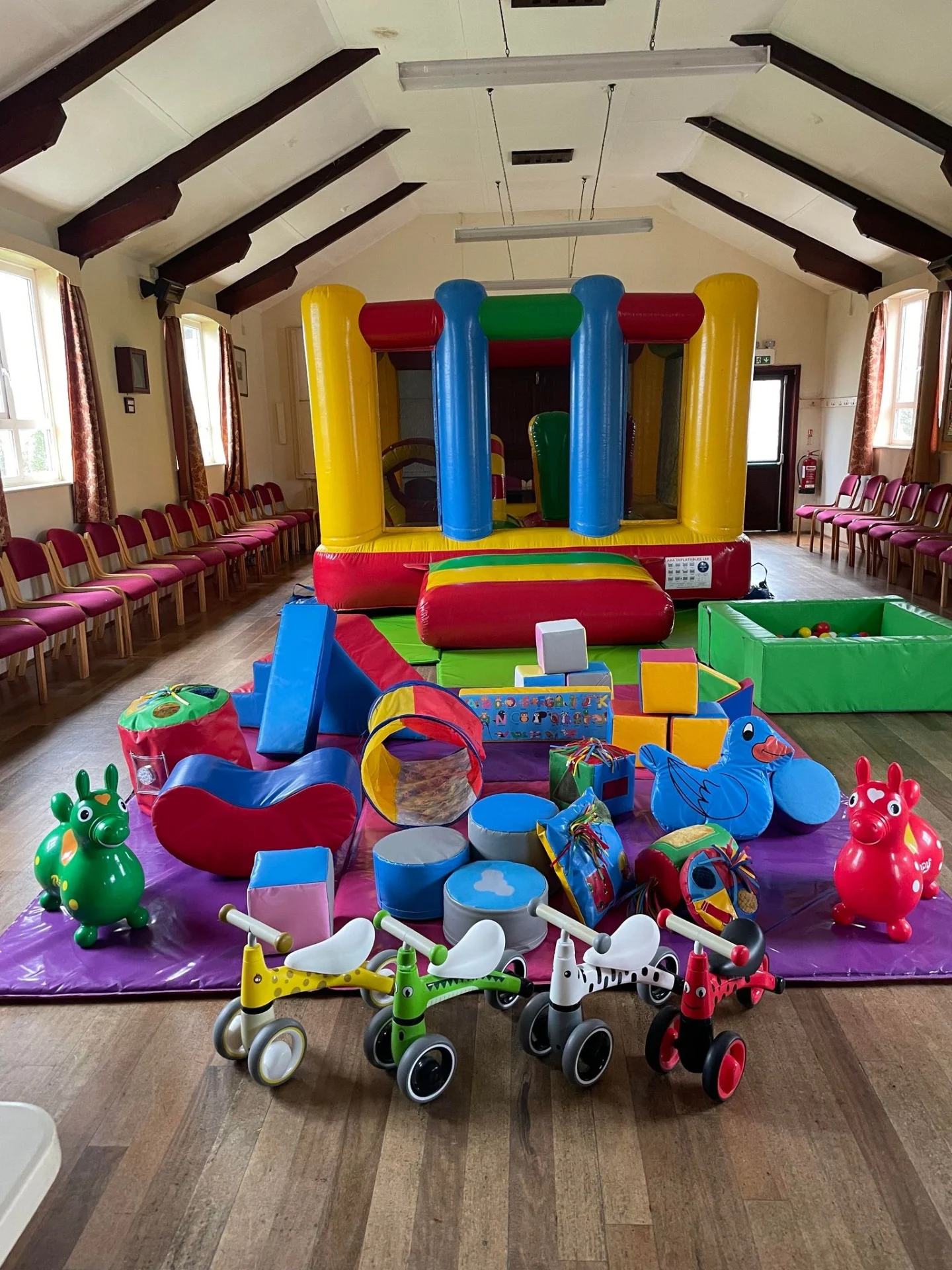 Standard Castle And Assorted Soft Play Package - North Devon Events