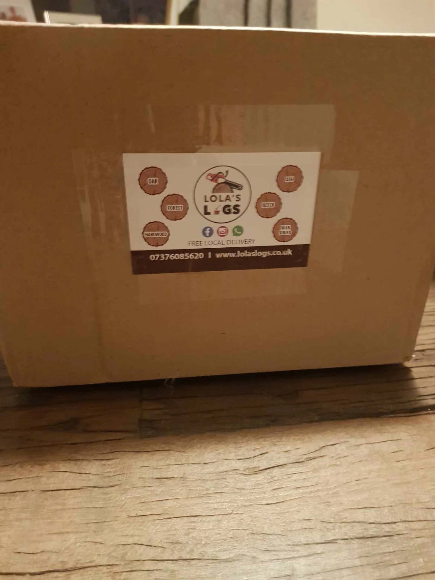 Boxed Kiln Dried Kindling - Lolas Logs