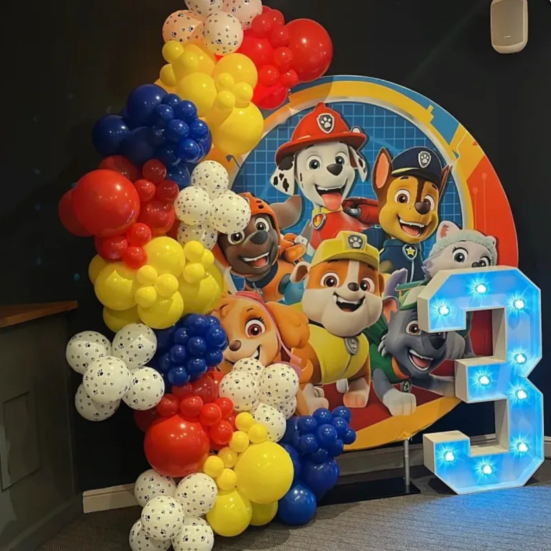 Paw Patrol Display - Sj Leisure Dress Your Event, Party Planners ...