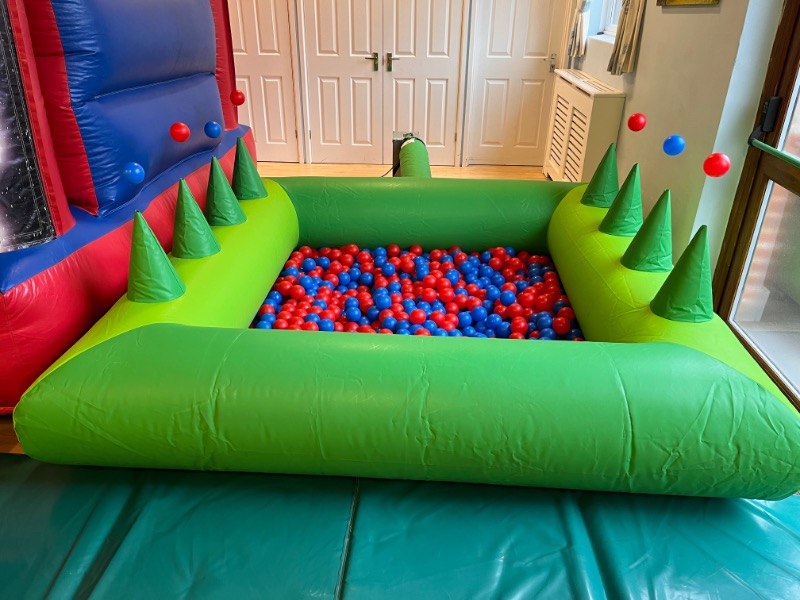 Green Ball Pit - Jaimies Castles, Bouncy Castle Hire Surrey