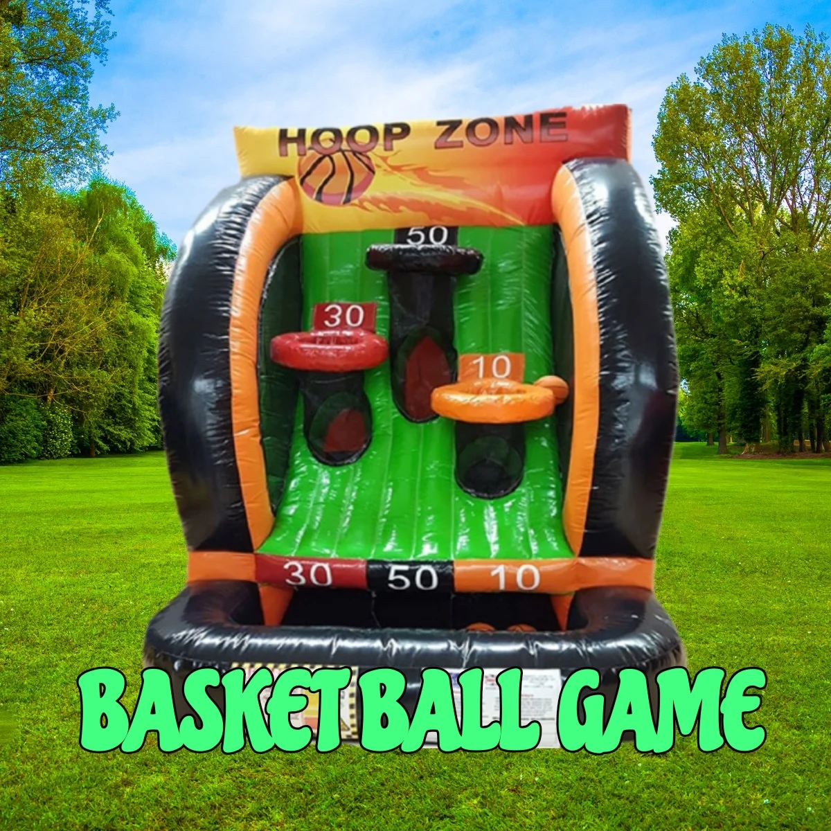 Inflatable Basketball Game Hire Alfies Bouncy Castles Alfies Bouncy Castles