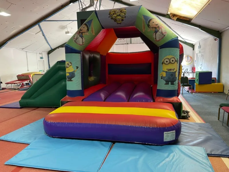 Minions Bouncy Castle With Slide - North Devon Events