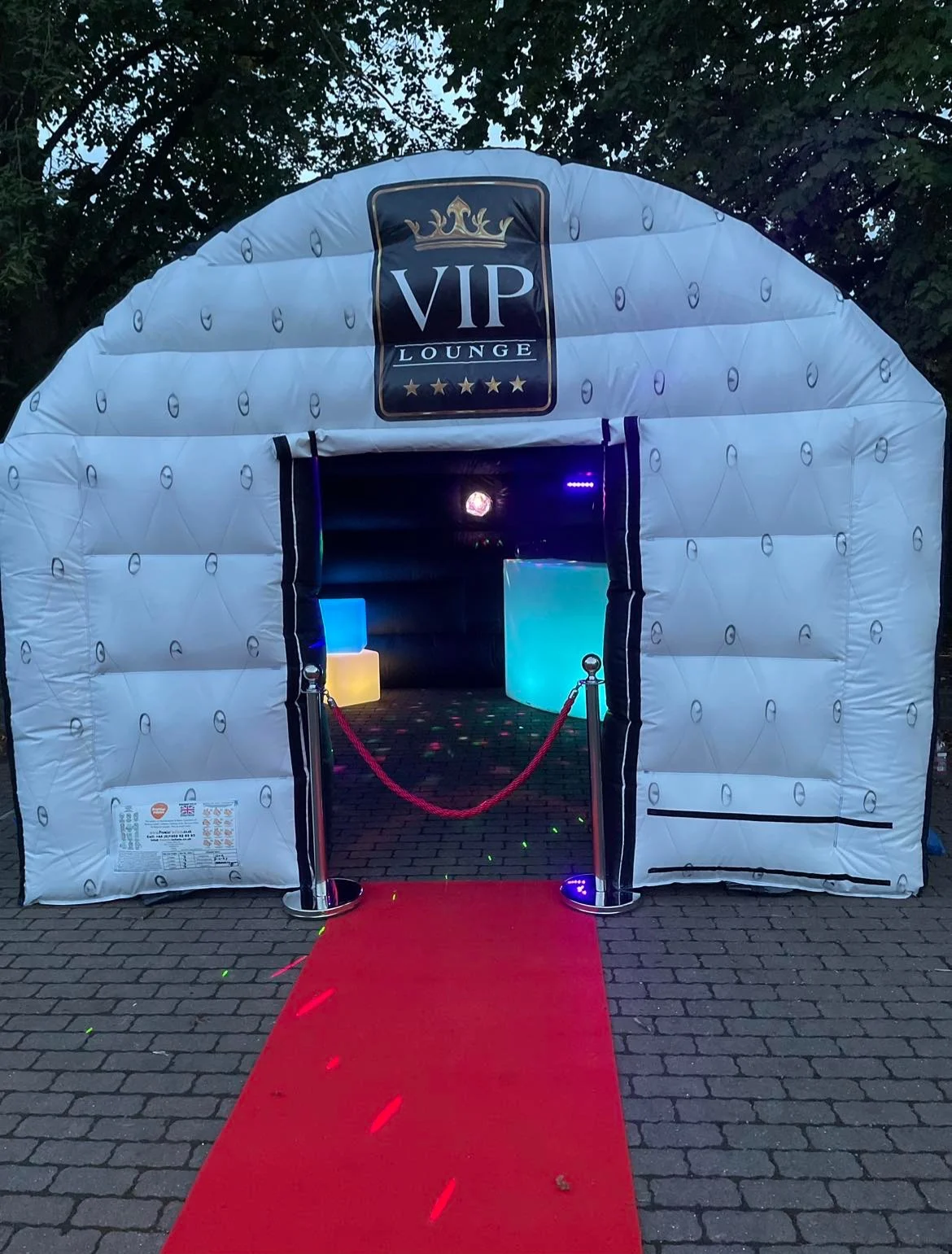 Vip Lounge Party Tent - South Cheshire Inflatables
