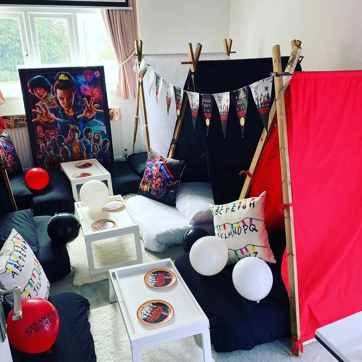 Stranger Things Teepee Tent - Mascot Hire & Children's Parties | London ...