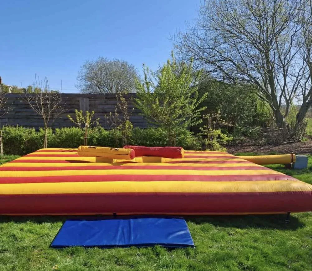 20ft X 16ft Inflatable Gladiator Dual - Party Packages I Soft play Hire ...
