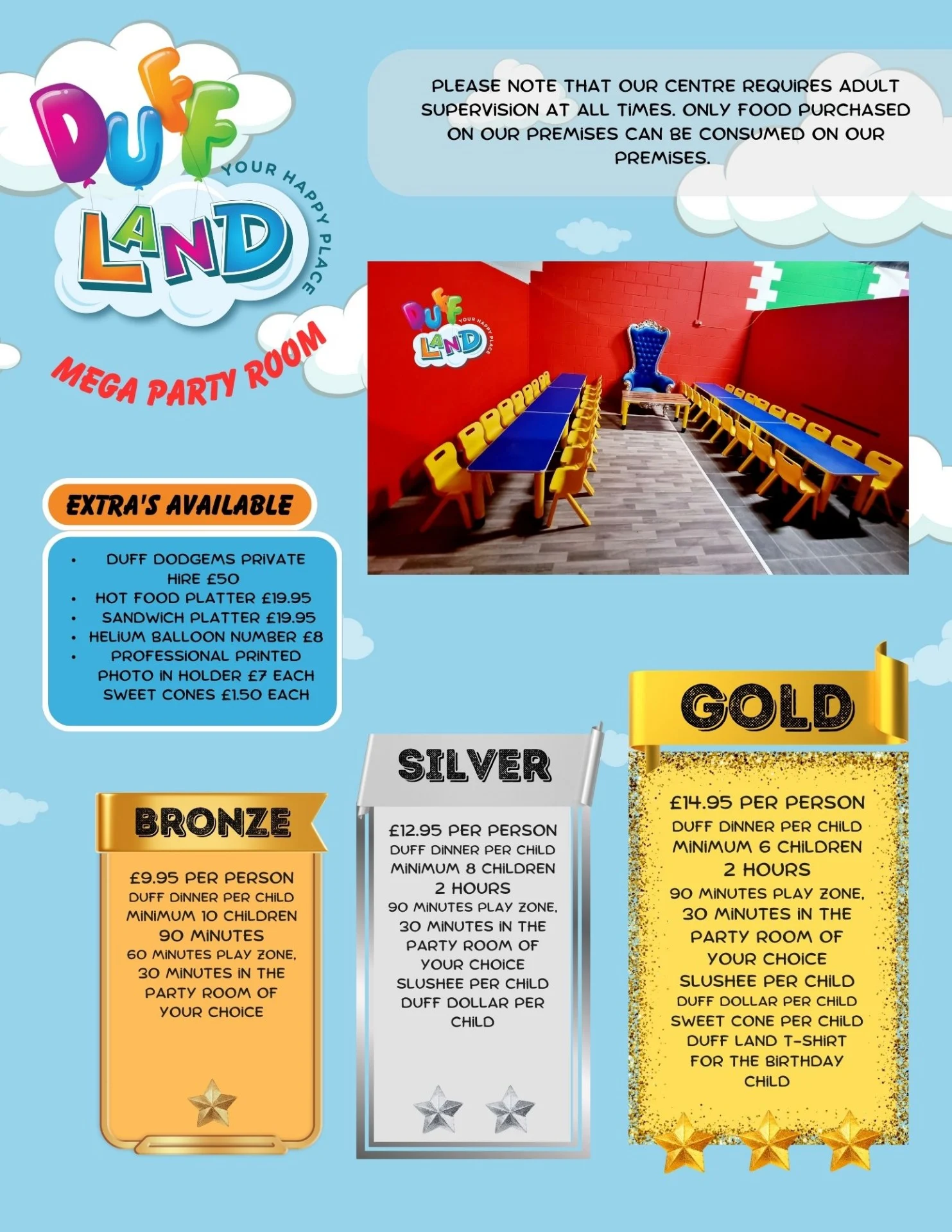 Duff Land Mega Party Bookings - Duff Land NI