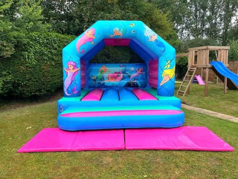 Mermaid Castle - M & L Bouncy Castle Hire