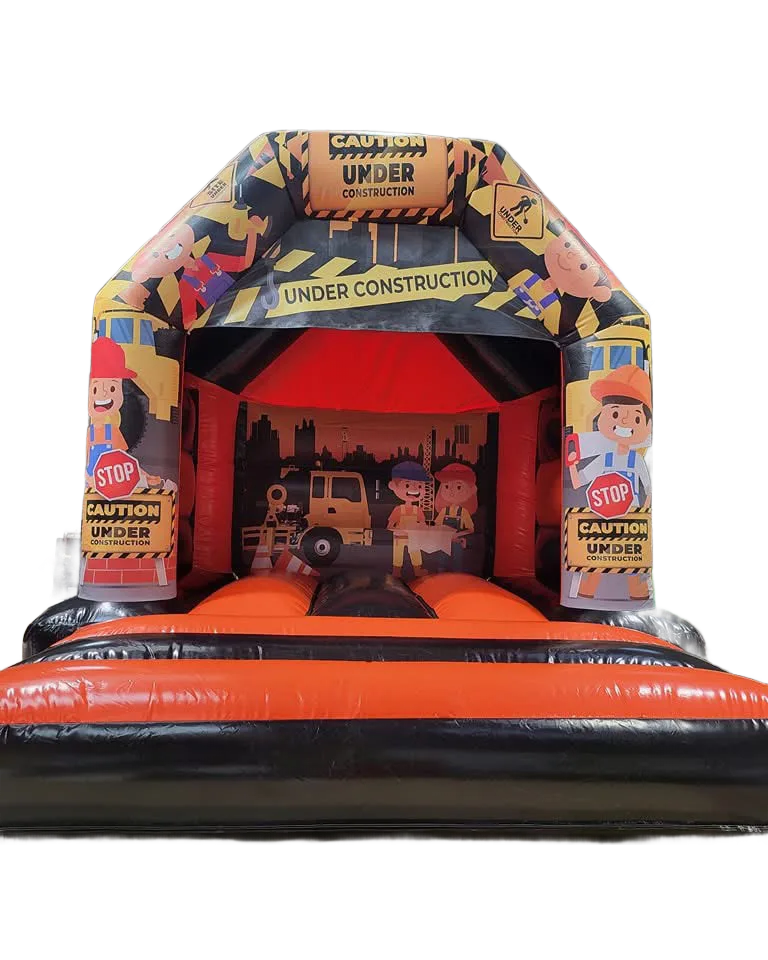 Bca-09 Kids Construction A Frame Castle - UK Inflatables