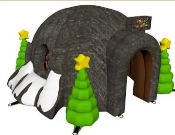 Grinch Grotto Inflatable and Soft Play Hire Redcar