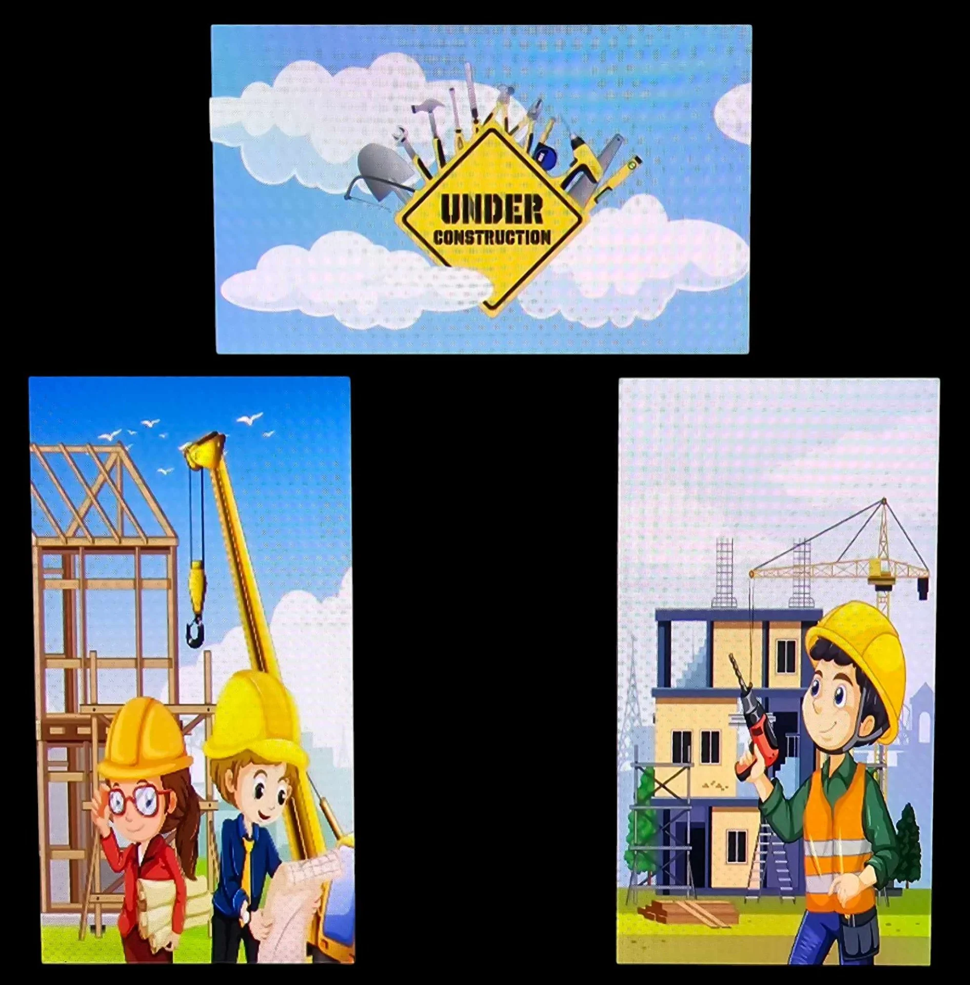 Construction Velcro Panels - Pro Castles | Specialist in Bouncy Castle ...