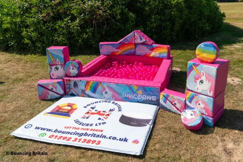 Unicorn Ball Pit And Softplay - Bouncing Britain