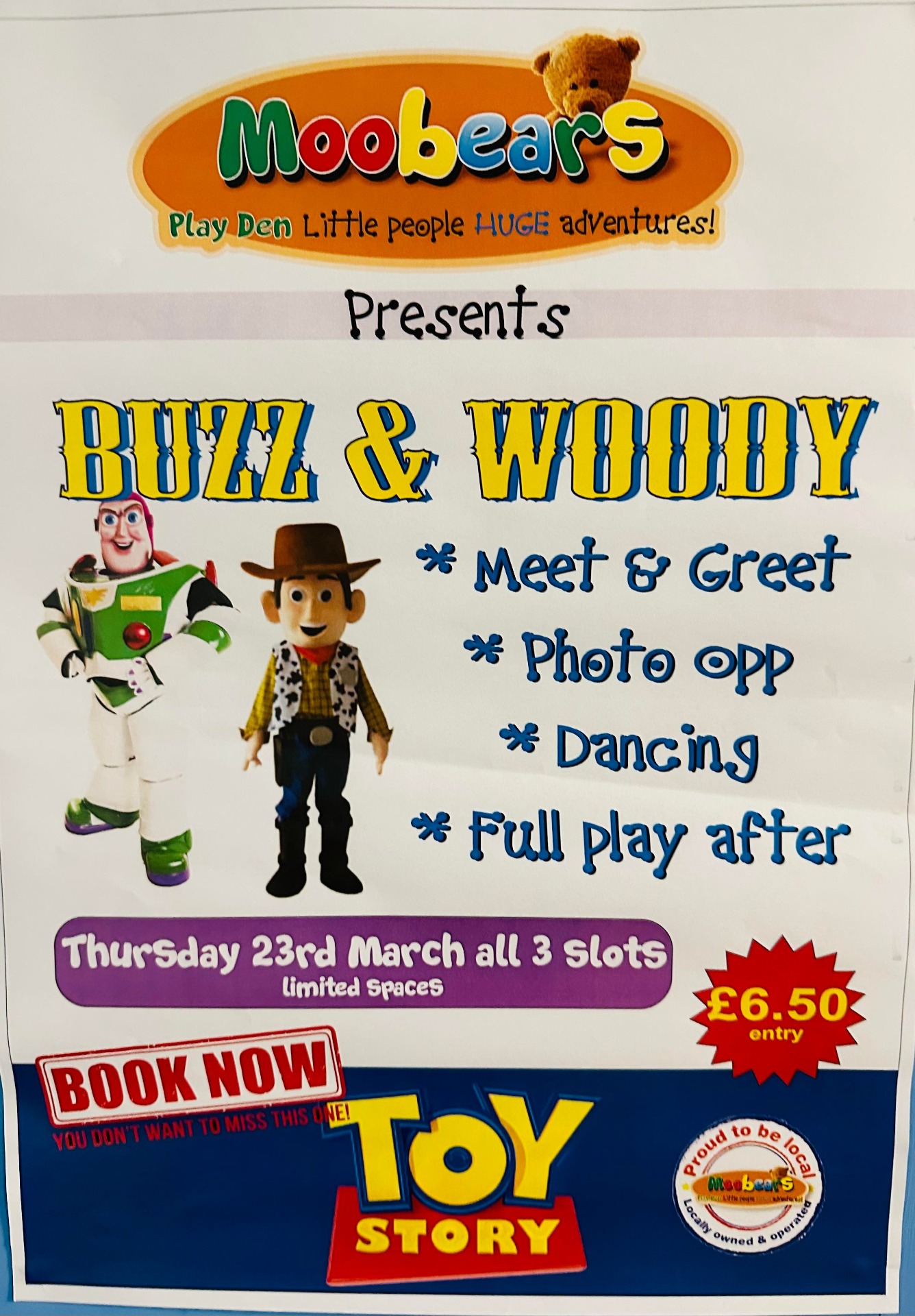 Meet Buzz And Woody - Moo Bears