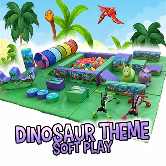 Dinosaur Soft Play Package - Ashbourne Bouncy Castles