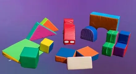 12 X Soft Play Shapes - Tiger Tots Bouncy Castles & Soft Play