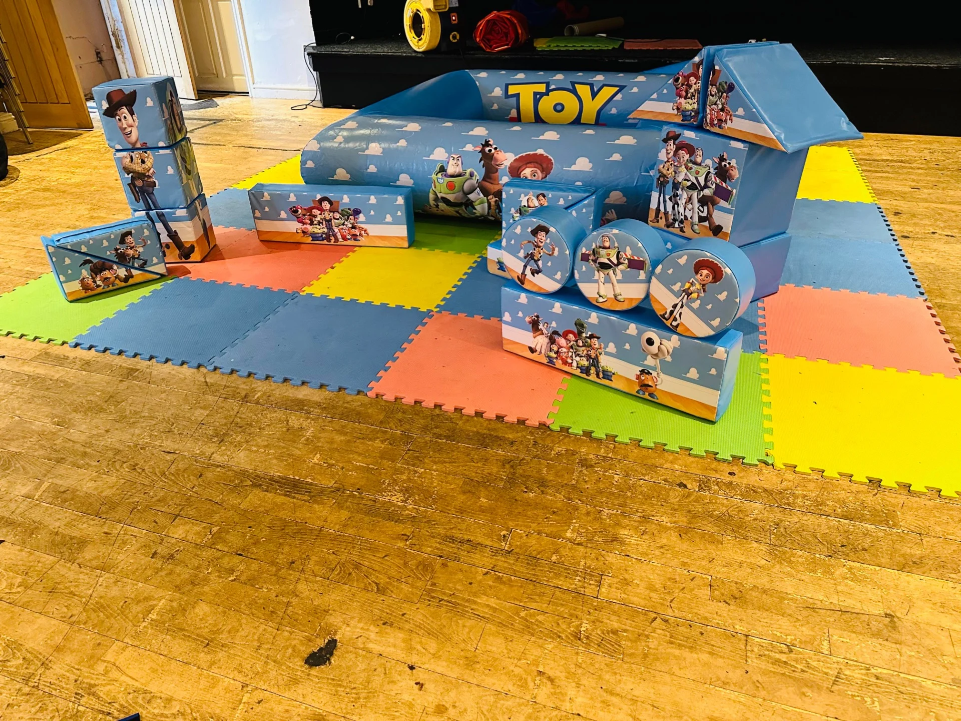 Toy Story Soft Play With Ball Pit - Jalmac Leisure | Bouncy Castle Hire ...