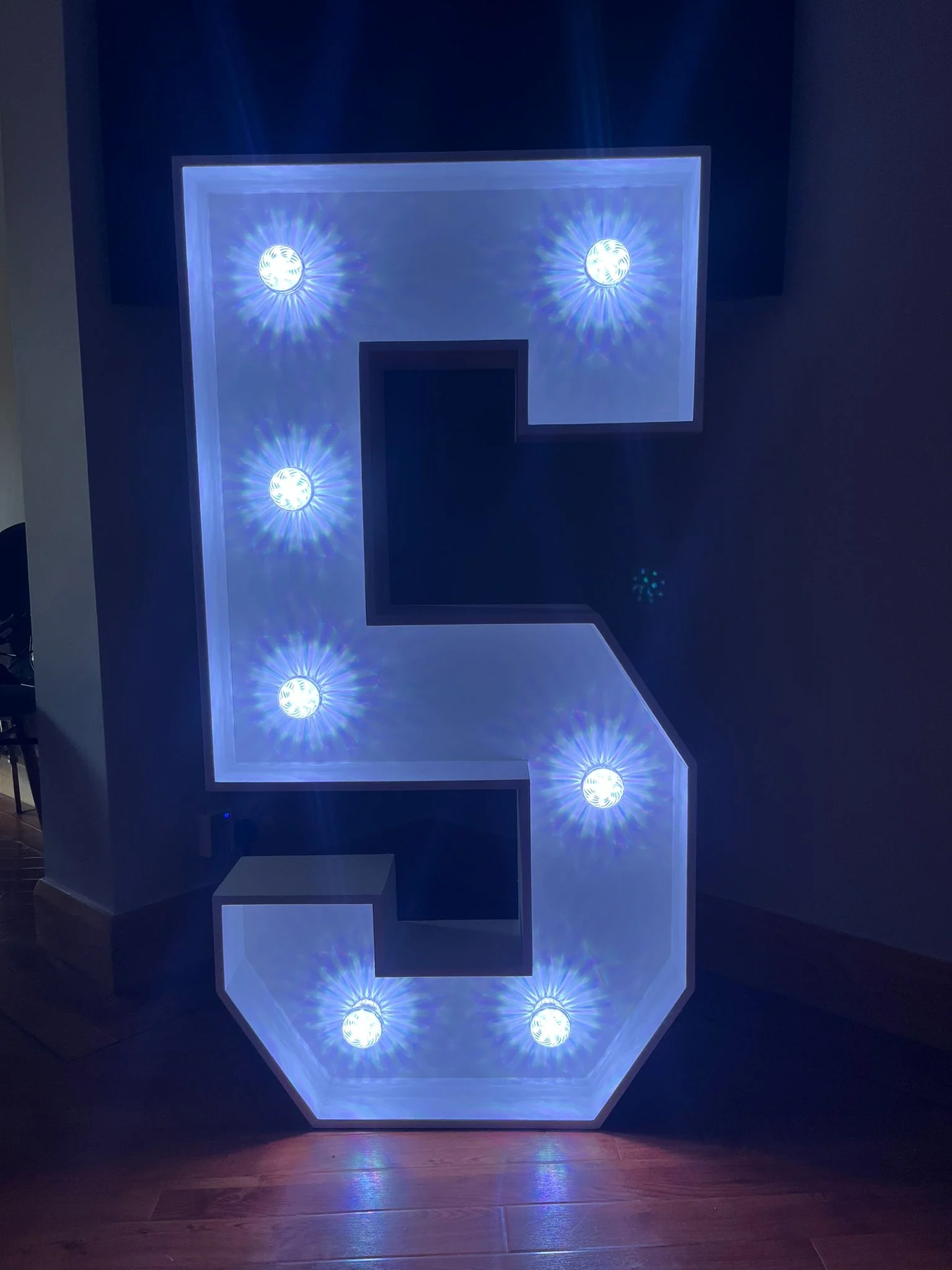 Light Up Number 5 Hire Jaimies Castles, Bouncy Castle & soft play Hire ...