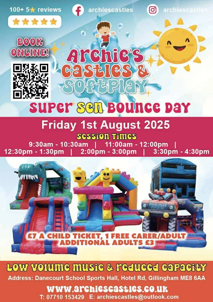 Super Sen Bounce Day - Friday 1st August 2025