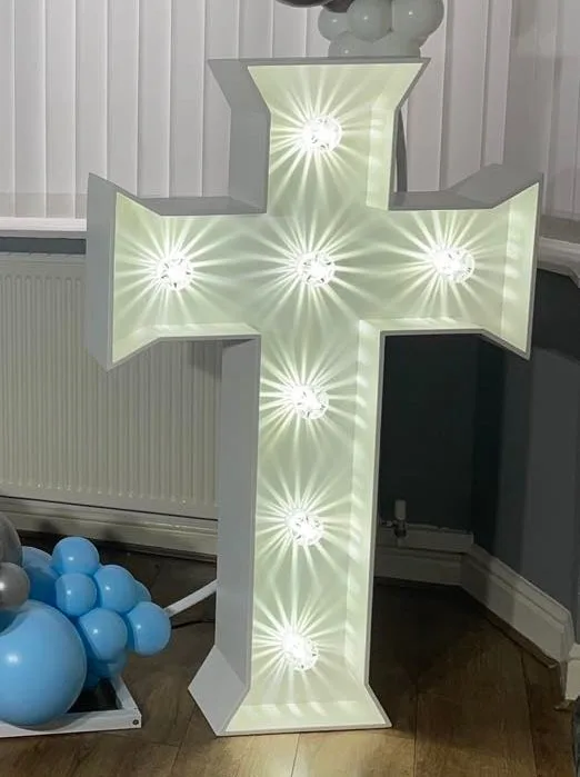 4ft Led Cross - Bounce Happy Entertainment